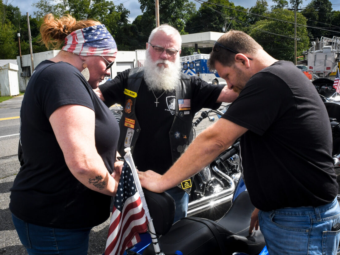 Reverend blesses bikes to kick off 9/11 Memorial Ride | News, Sports ...
